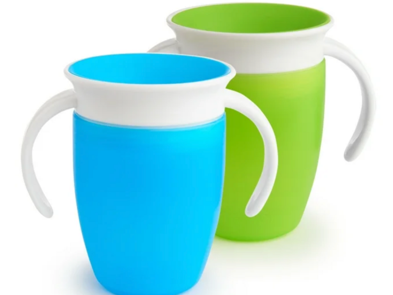 Munchkin Miracle 360 Spoutless Trainer Sippy Cup with Handles ...