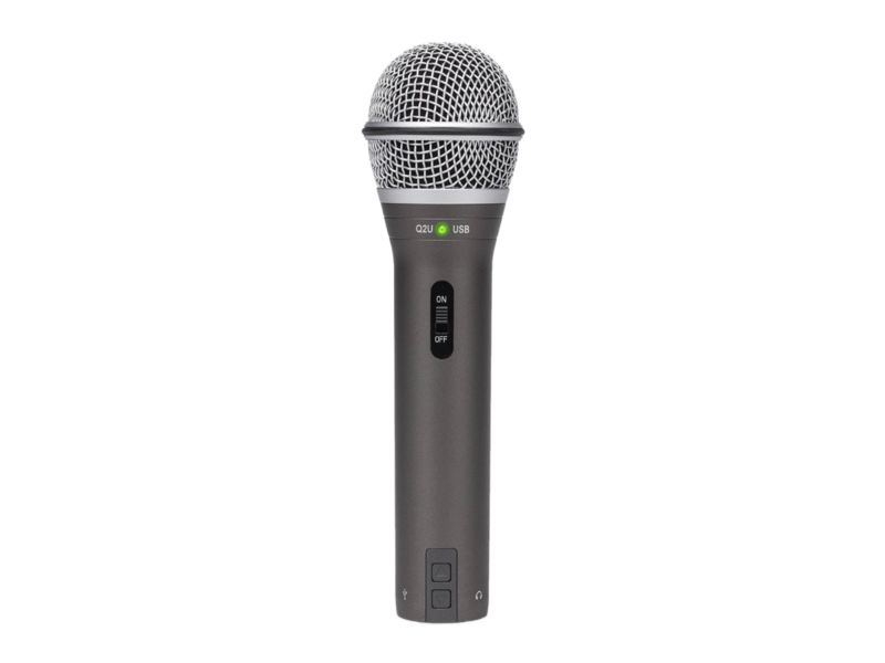 Samson Q2U Recording and Podcasting Pack USB/XLR Dynamic Microphone ...