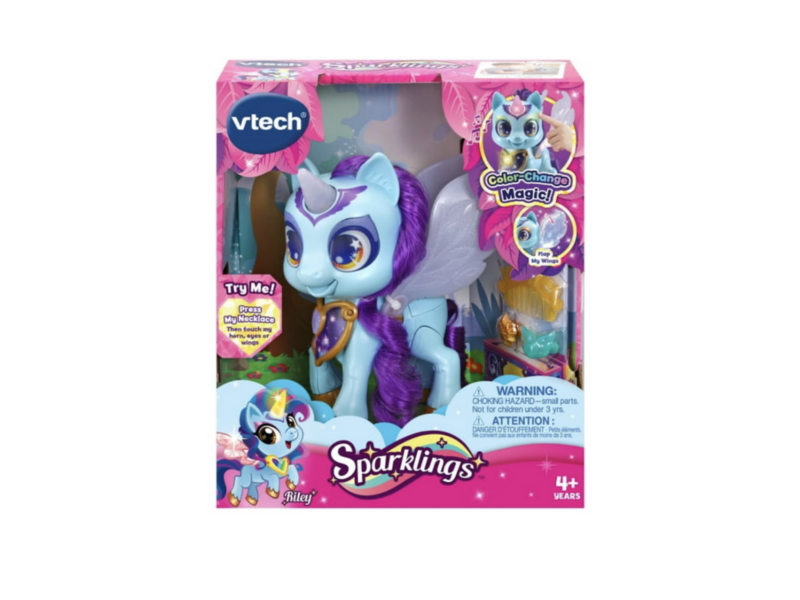 VTech Myla's Sparkling Friends Riley the Unicorn Kids Toy - Fishisfast ...